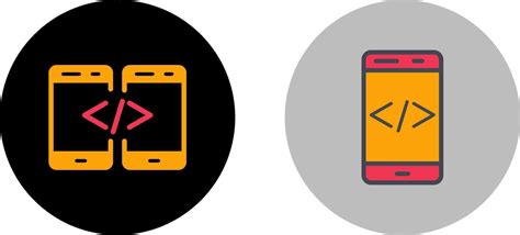 Code Icon Design 43089802 Vector Art At Vecteezy