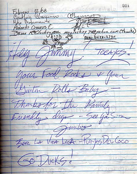 Our Guest Book Guestbook 001