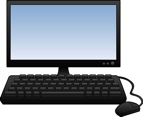 Desktop Computer Design Free Clip Art