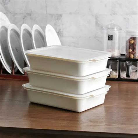 White Fridge Organizer Drip Freezer Organizer Vahn Freezer Organizer 3size 냉장고정리정리용기냉동실정리