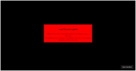 Mandelbrot Set Codesandbox