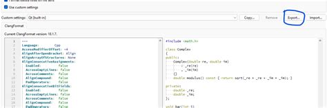Qt Creator Doesnt Use Clang Format With Clangformat Plugin Qt Forum