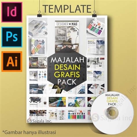 Detail Desain Layout Majalah Keren Koleksi Nomer 34
