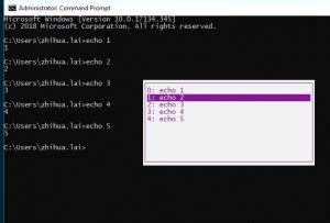 How To Show Execute History Command Lines In Windows Command Line