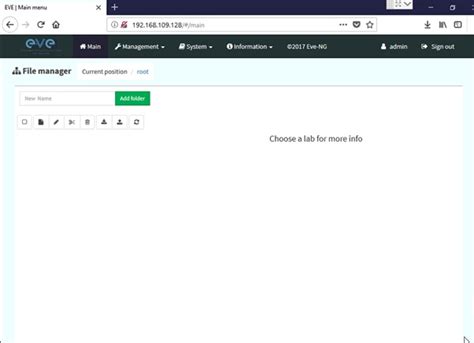 My Network Lab May 2018