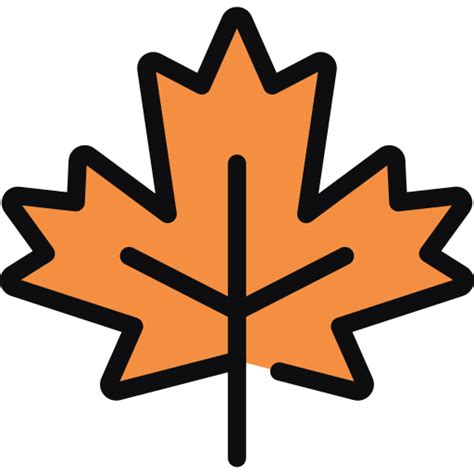 Hoja De Otoño Iconos Gratis De Naturaleza