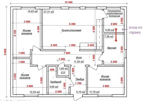 Планировка комнат в доме 10 на 12 эксклюзивные и типовые проекты
