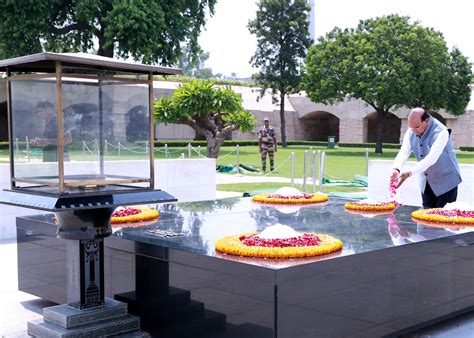 Iconic Rajghat Samadhi Of Bapu Restored After Yamuna Floods Says Lg Saxena