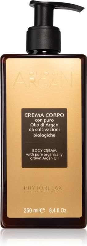 Phytorelax Laboratories Olio Di Argan Crema Corpo Rigenerante Con Olio Di Argan Notino It