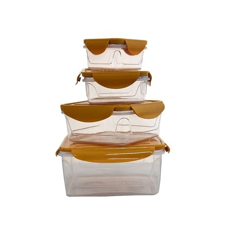 Комплект кутии за съхранение 4 бр жълт топ цена Dshome Bg