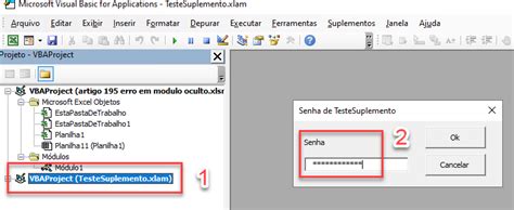 Erro De Compilação Em Módulo Oculto Vba Automate Excel