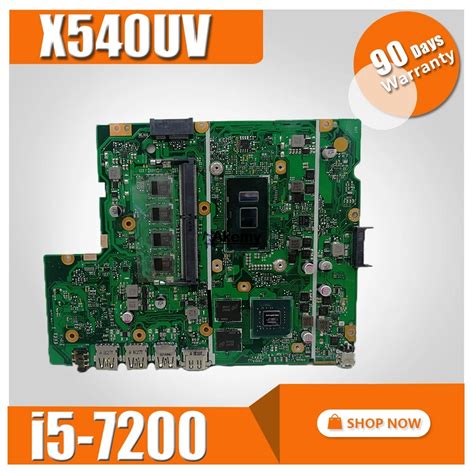 X540UV Laptop Motherboard For Asus X540U X540UB X540UBR X540UV ...