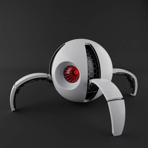 3d Recon Sci Fi Bug Robot Cgtrader