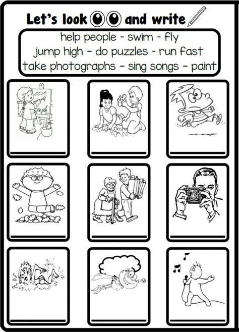 Character Actions Action Verbs Forgot My Password Online Activities