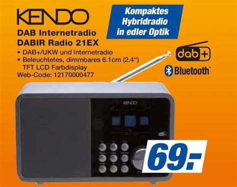 Kendo Dab Internetradio Dabir Radio 21ex Angebot Bei Expert Octomedia 1Prospekte De
