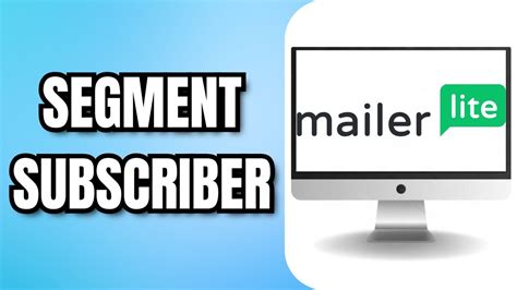 How To Segment Subscriber On Mailerlite Youtube