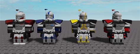 Star Wars Clone Wars Meshes Fully Textured All Divisions Clearly