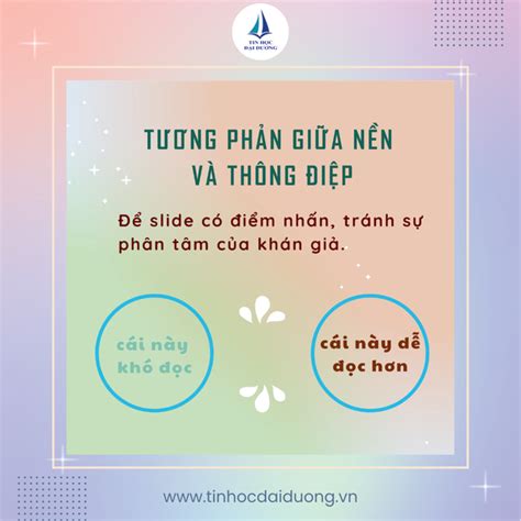 06 Nguyên Tắc Thiết Kế Slide Chuẩn Không Cần Chỉnh Tin Học Đại Dương