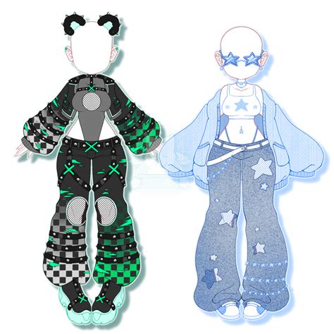 Outfits Adopts Auction Closed By Taruto Adoptables On Deviantart