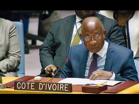 DÉCLARATION DE S E M LÉON KACOU ADOM REPRÉSENTANT PERMANENT DE LA