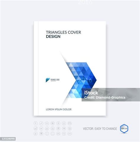 Tata Letak Templat Brosur Bisnis Abstrak Laporan Desain Sampul