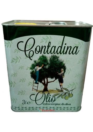 Оливкова олія Contadina Olio Extra Vergine di Oliva 3000ml. - Euro-Opt