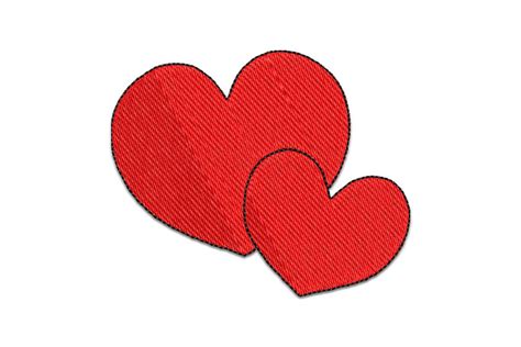 Two Hearts · Creative Fabrica