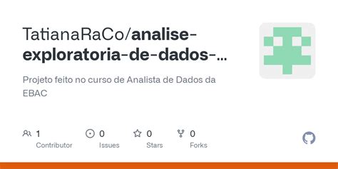 Github Tatianaracoanalise Exploratoria De Dados Python Projeto