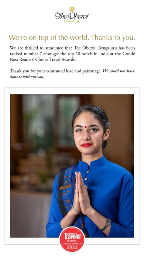 Pritika S Auf Linkedin Oberoi Hotels And Resorts The Oberoi Group 👏