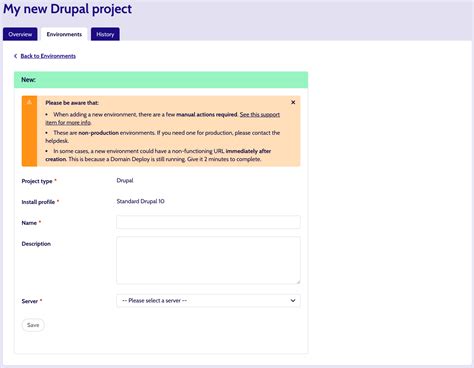 New Environment Dropsolid Experience Cloud Documentation