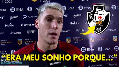 ChapÉu No TimÃo Olha Oque Rollheiser Falou ApÓs Acerto Com O Vasco