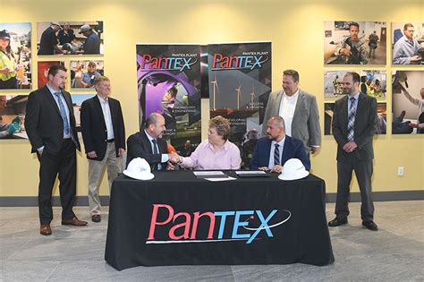 Cns Signs First Mentor Protégé Agreement At Pantex Pantex Plant