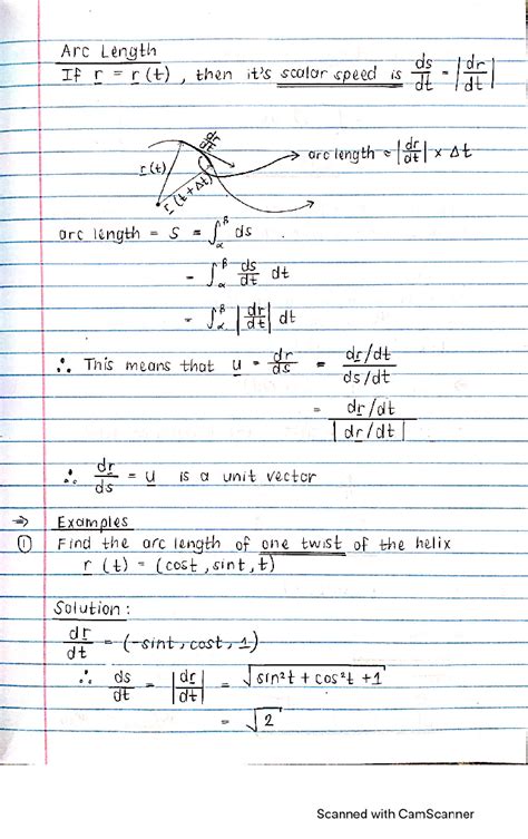 SOLUTION Calc Ii Arc Length Studypool