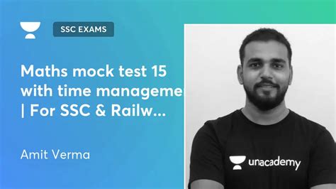 Ssc Exams Non Technical Railway Exams Maths Mock Test 15 With Time