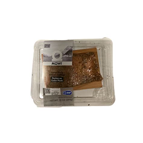 Mowi Fresh And Frozen Tuscan Herb Portion Salmon On Cedar Plank 10 Oz
