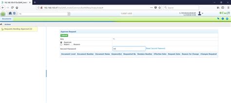 Bug 9734 Requests Needing Approval Document Details Are Not