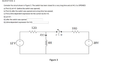 Solved Question 4 Consider The Circuit Shown In Figure 3