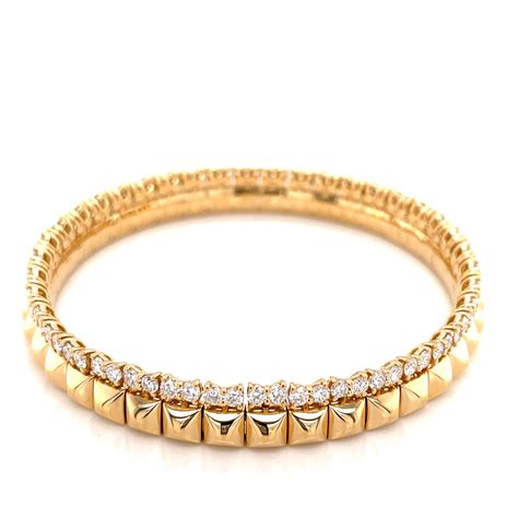 Stretchy Bracelet With Diamonds Silverhorn Jewelers Santa Barbara