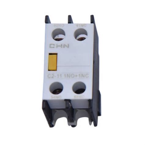 Plastic Chn Auxiliary Block For Contactor Top At ₹ 80 Piece In Rajkot Id 16516908955