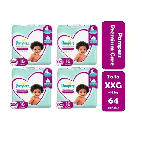 Pampers Pañales Pampers Premium Care Xxg 64 Pañales