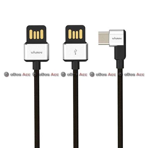 Promo Kabel Data Gaming Vivan Type C 3A 100cm BWC100 Charger Type C Fast Charging Cable Original