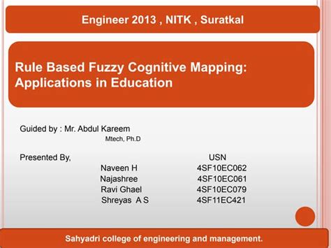 Fuzzy Cognitive Mapping Ppt New Pptx Computer Software And Applications Computing