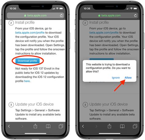 How To Install Ios 13 Public Beta On Iphone Macrumors