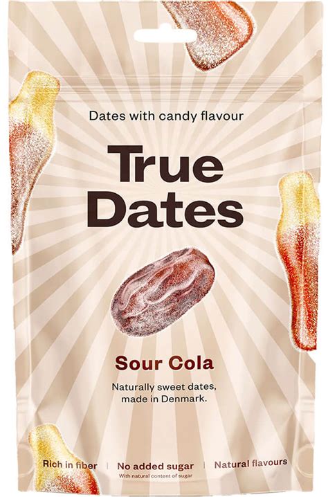 Kjøp True Dates Sour Cola 100g Hos Coopers Candy Godteri På Nett