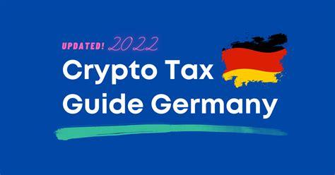 Guide To Crypto Taxes In Germany Coinpanda