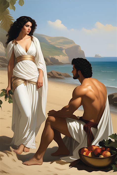 Calypso And Odysseus 2 By Glenndavidmoore On Deviantart