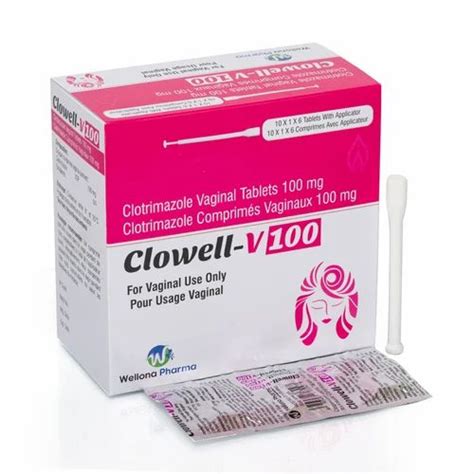 Clotrimazole Vaginal Tablet X Treatment Personal Care At Piece In Surat