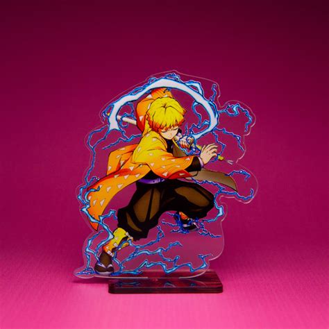 Фигурка Аниме Зеницу Клинок Рассекающий Демонов Акриловая купить с доставкой по выгодным ценам