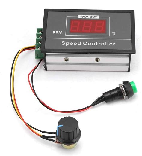 جهاز التحكم في سرعة المحرك Dc Pwm الصيني ، وحدة التحكم في مفتاح التحكم في السرعة بدون خطوات 30a