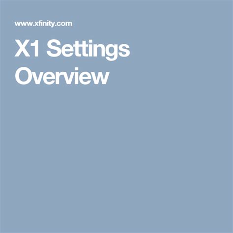 X2twins Settings